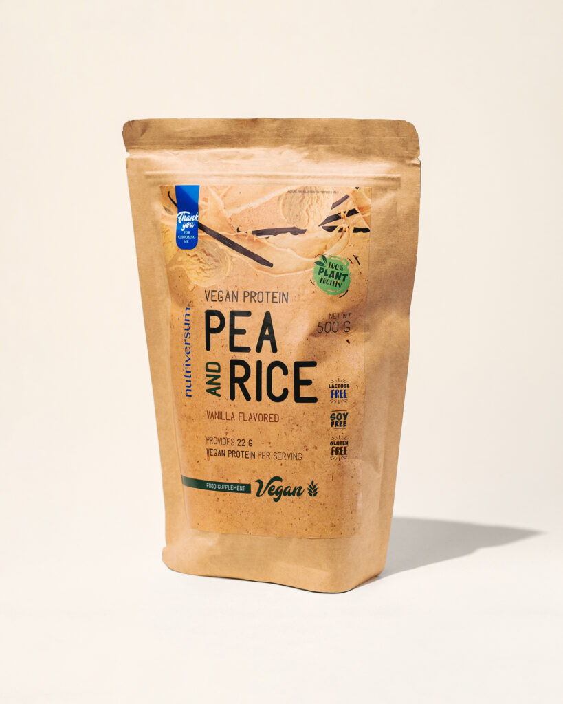 Proteína vegetal completa - Proteína Vegana: Pea and Rice Protein ...