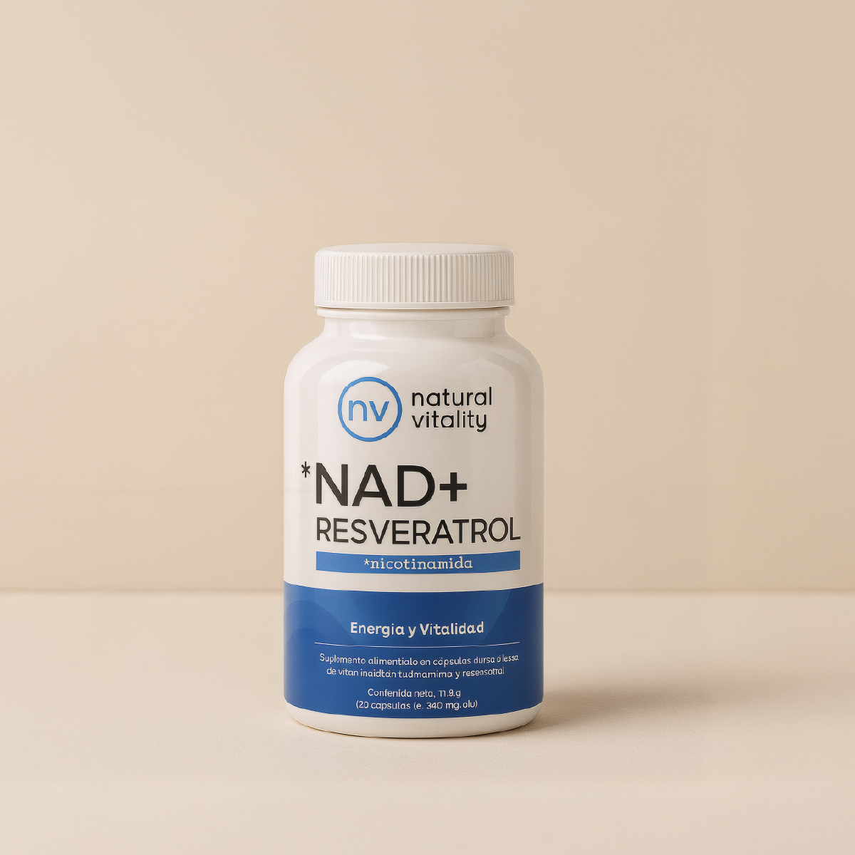 NAD + Resveratrol | Energía Celular y Antioxidante